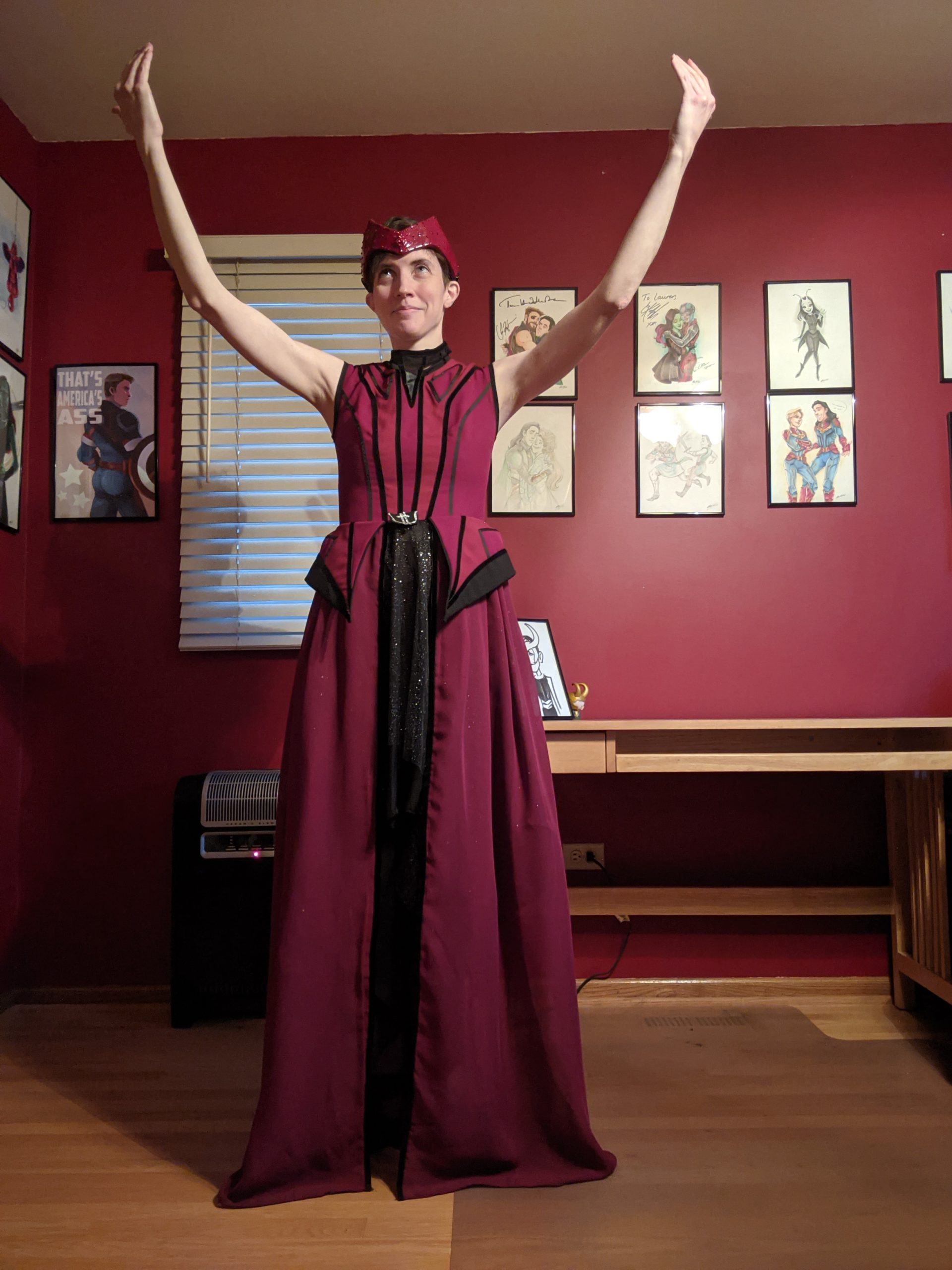 Wanda Maximoff Bow – Lauren Jankwoski