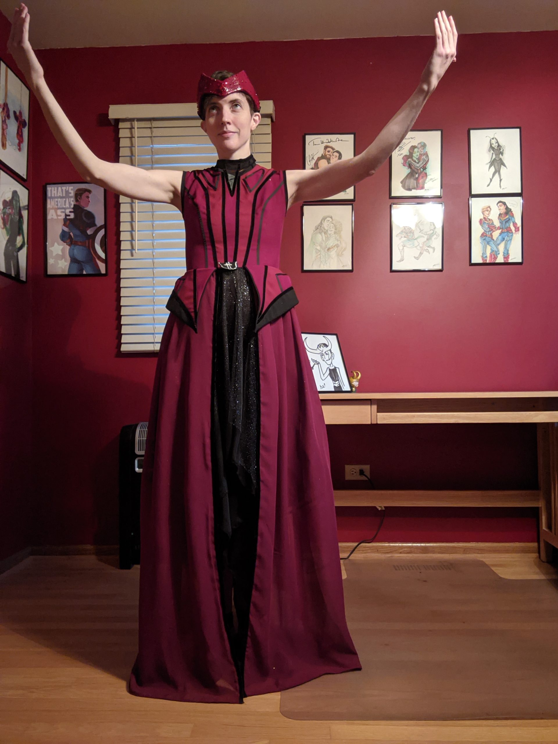 Wanda Maximoff Bow – Lauren Jankwoski