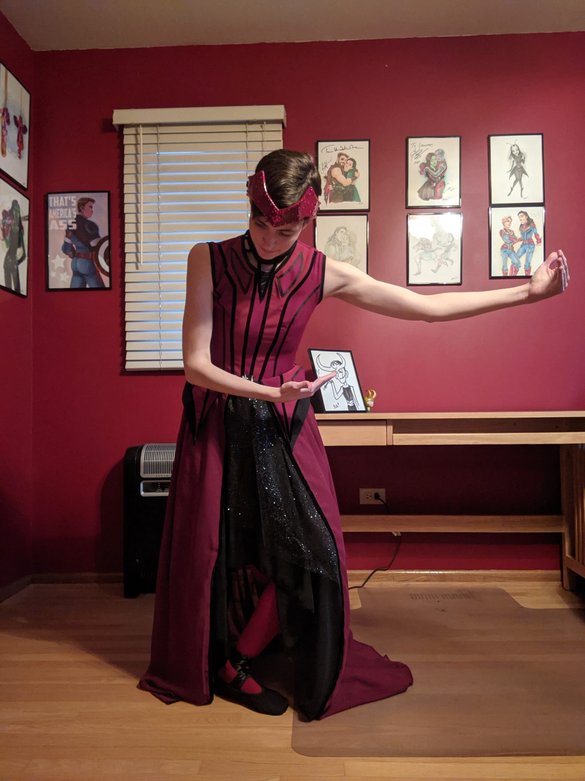 Wanda Maximoff Bow – Lauren Jankwoski